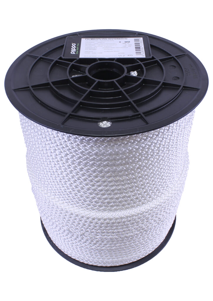 Braided polyester rope, many diameters - PiippoShop | Manilla Oy