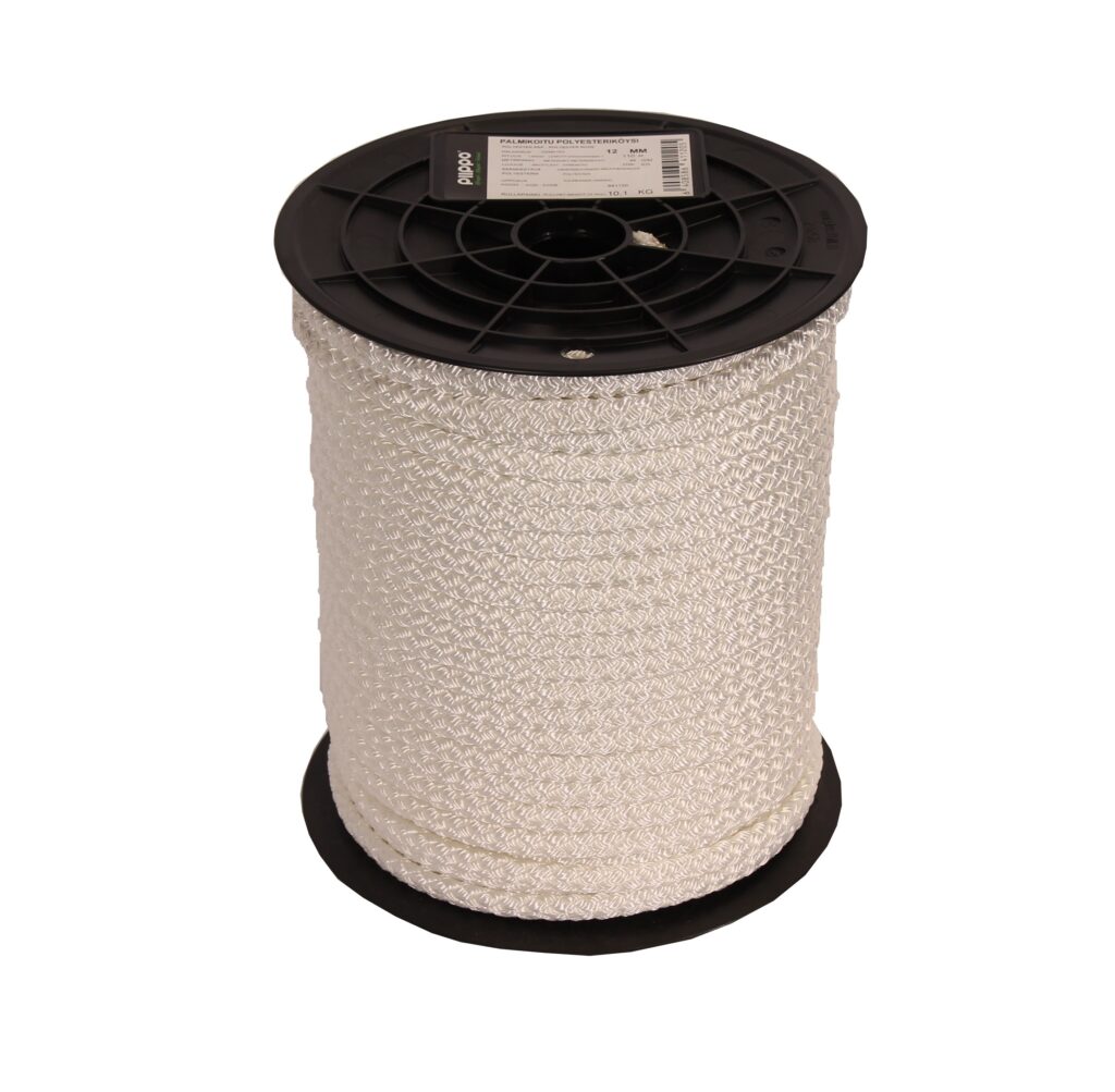 Braided polyester rope, many diameters - PiippoShop | Manilla Oy