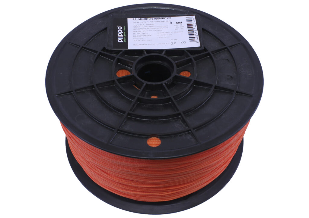Braided polyethylene rope, many diameters - PiippoShop | Manilla Oy