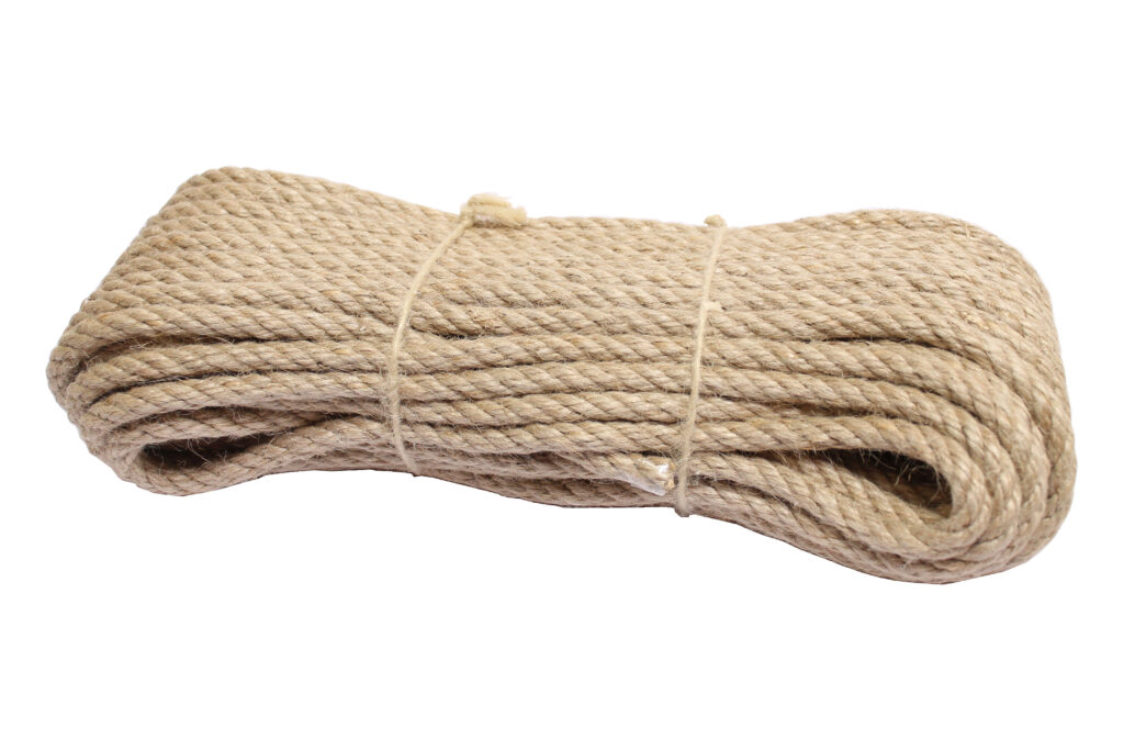 Twisted jute rope, many diameters - PiippoShop | Manilla Oy