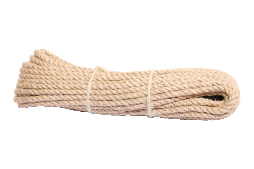 Twisted jute rope, many diameters - PiippoShop | Manilla Oy
