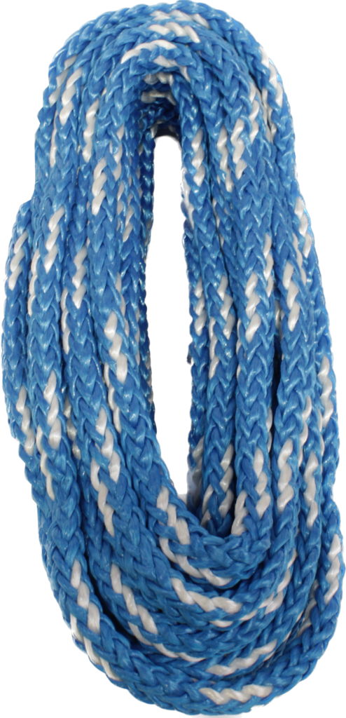 Braided polypropylene rope blue/white 12mm x 15m - PiippoShop | Manilla Oy